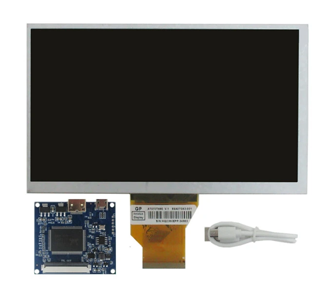 7 Inch At070tn90 Lcd Screen Display Monitor Driver Control Board For ...
