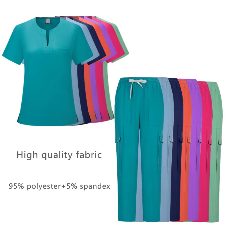 Uniforme de clínica, uniforme de enfermera de Hospital médico, conjunto ...