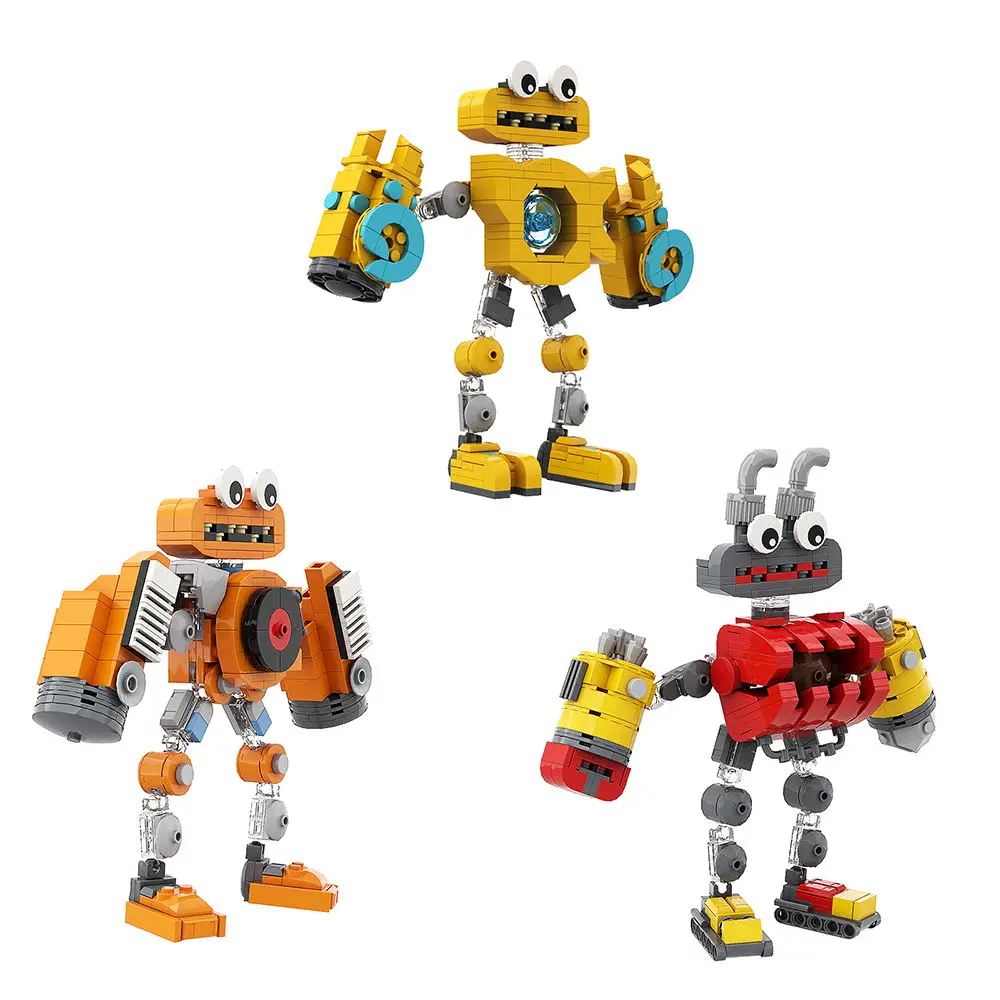 My Singing Monsters Wubboxs Building Blocks Kit Mini Version Cute Song ...