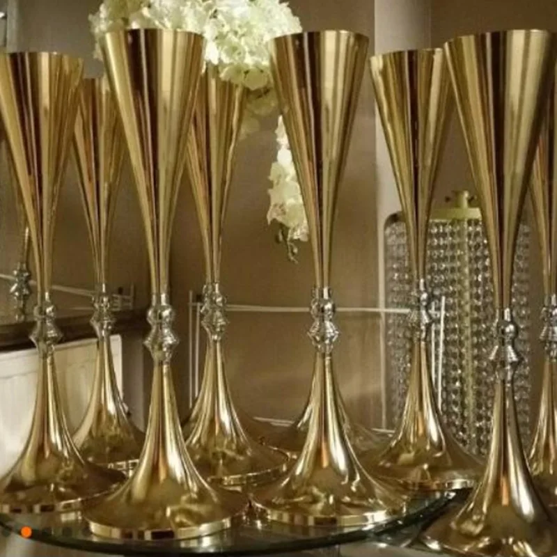 Tall Silver Vases Wholesale