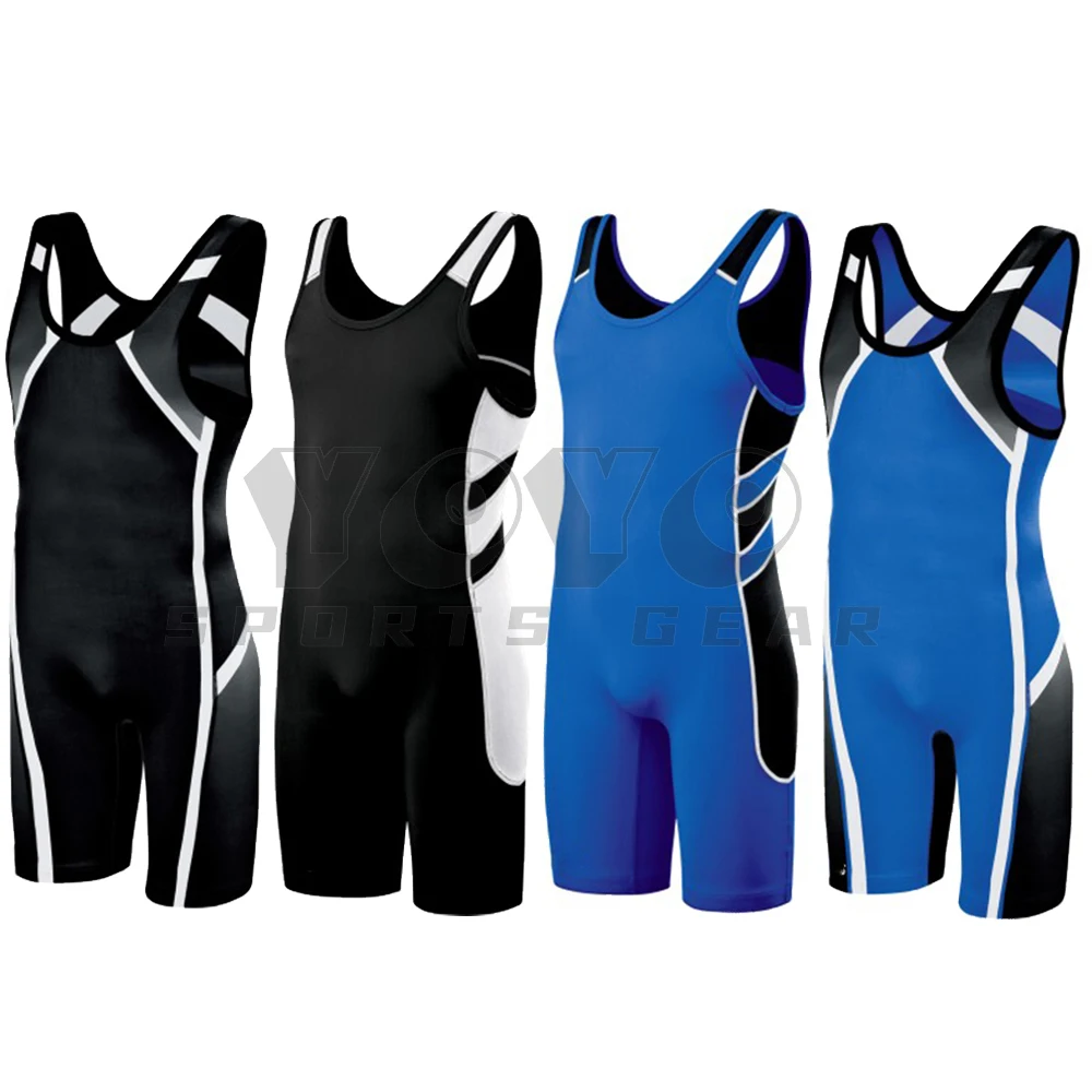 Youth-Adult-Wrestling-Singlets-Suit-Boxing-Triathlon-One-Piece-Bodysuit ...