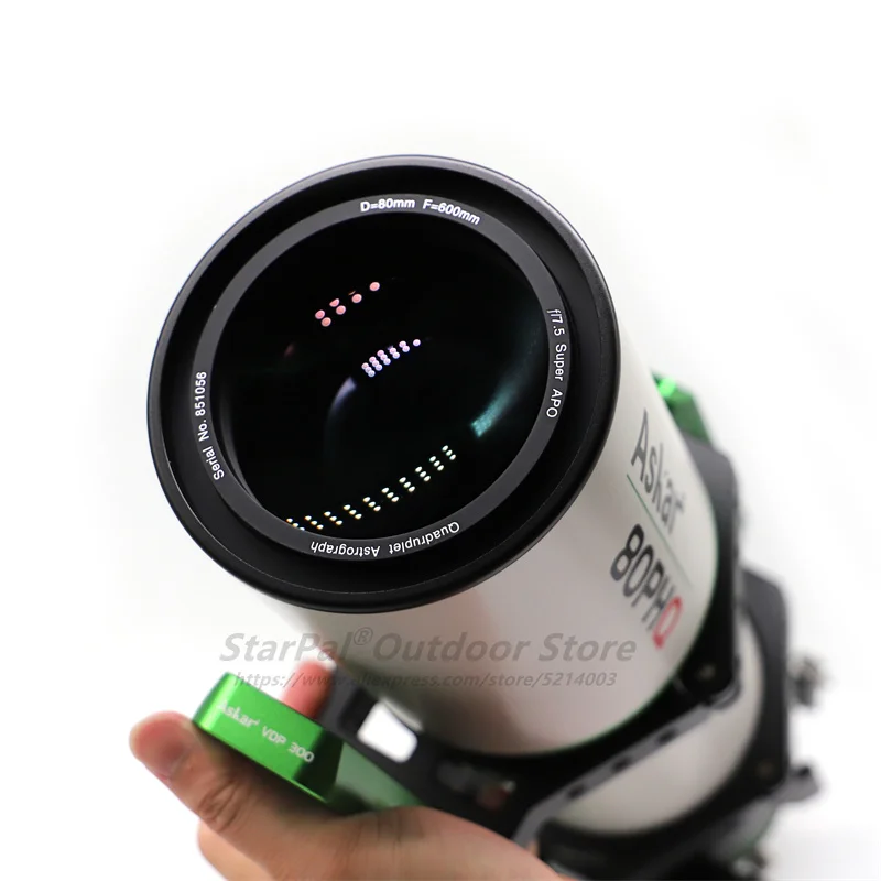 [Venta al contado] Telescopio refractor de astrógrafo de campo plano cuádruple Sharpstar 80PHQ ...