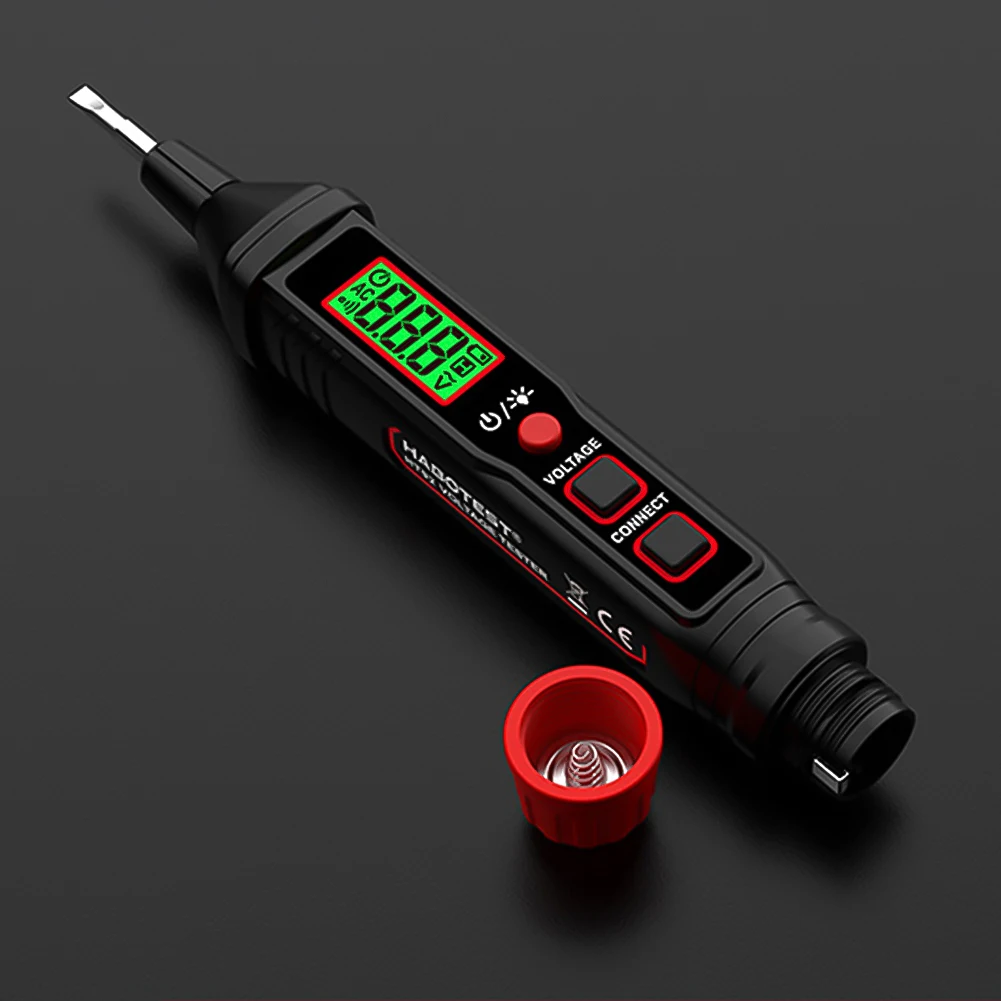 Electrical-Pen-Tester-LCD-Digital-Display-Non-Contact-Voltage-Detector ...