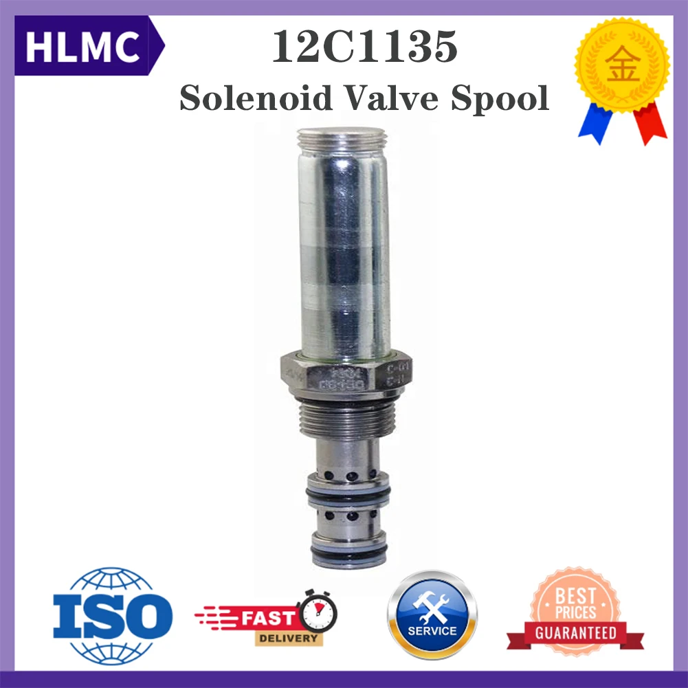 Construction-Machinery-Spare-Parts-Solenoid-Valve-Spool-12C1135-For ...
