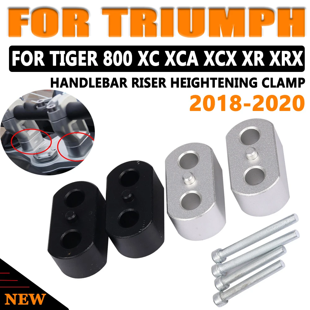 Triumph Tiger 800 Handlebar Risers | canoeracing.org.uk
