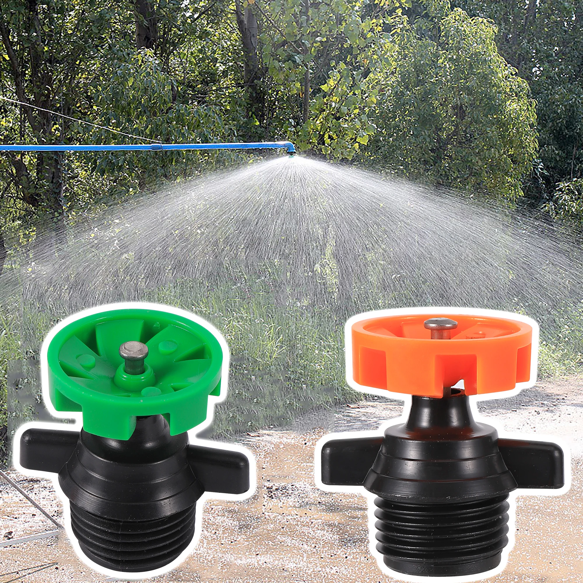 10Pcs Garden Sprinkler 360° Rotation Irrigation Watering System ...