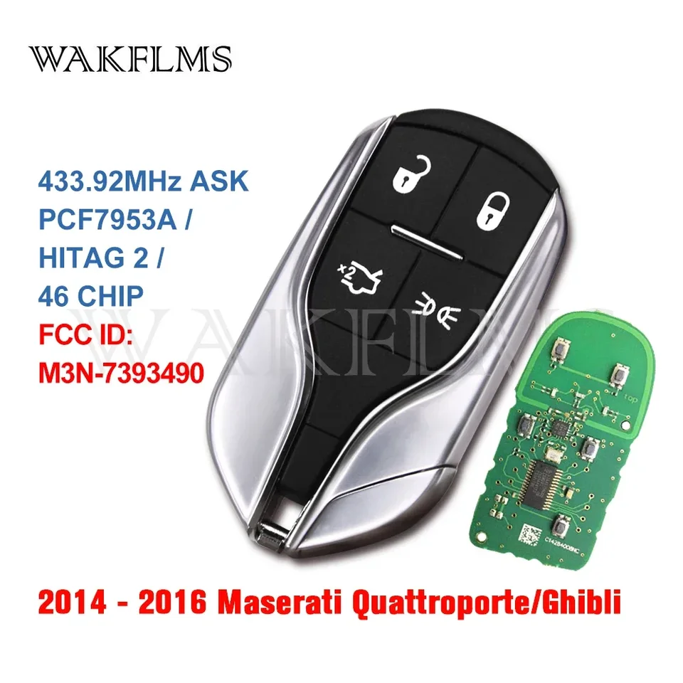 Maserati Ghibli Keys