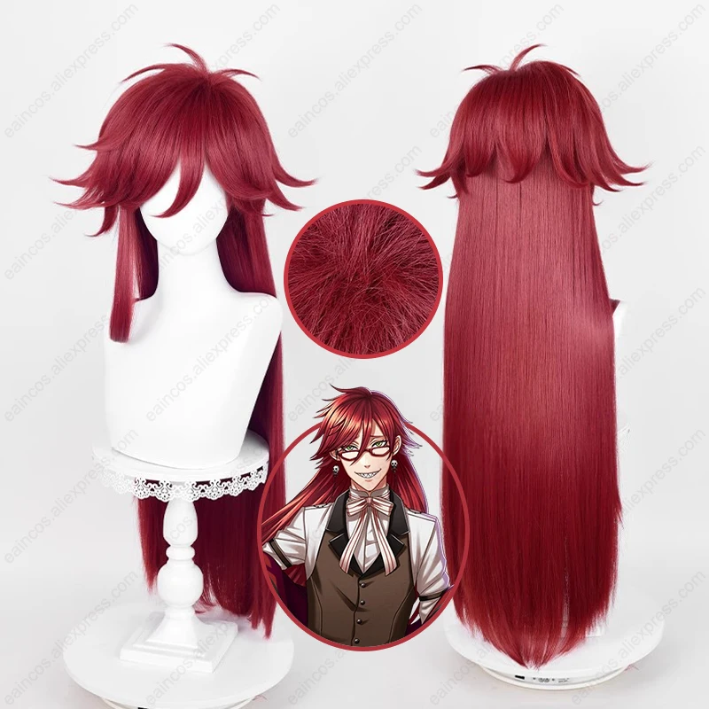 Anime-Grell-Sutcliff-Cosplay-Wigs-90cm-Long-Dark-Red-Wigs-Heat ...