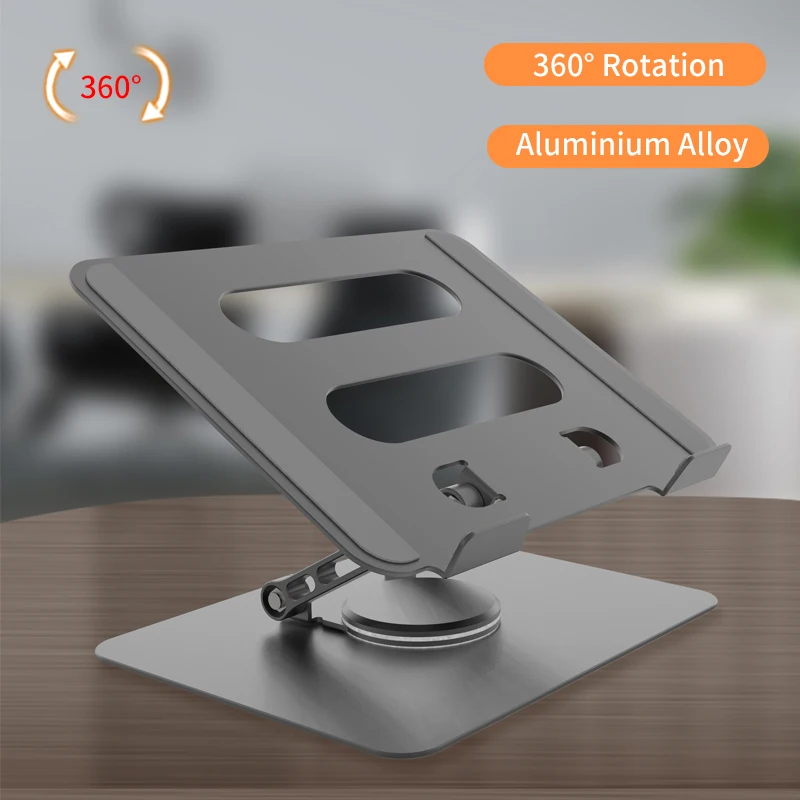 Bracket-Laptop-Holder-360-Rotation-Aluminium-Alloy-Foldable-notebook ...