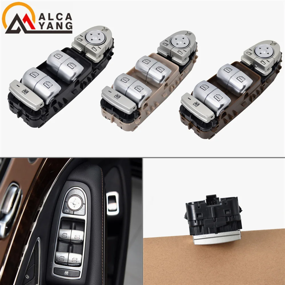 New Front Door Window Switch 2229052004 A22290522049051 For Mercedes ...