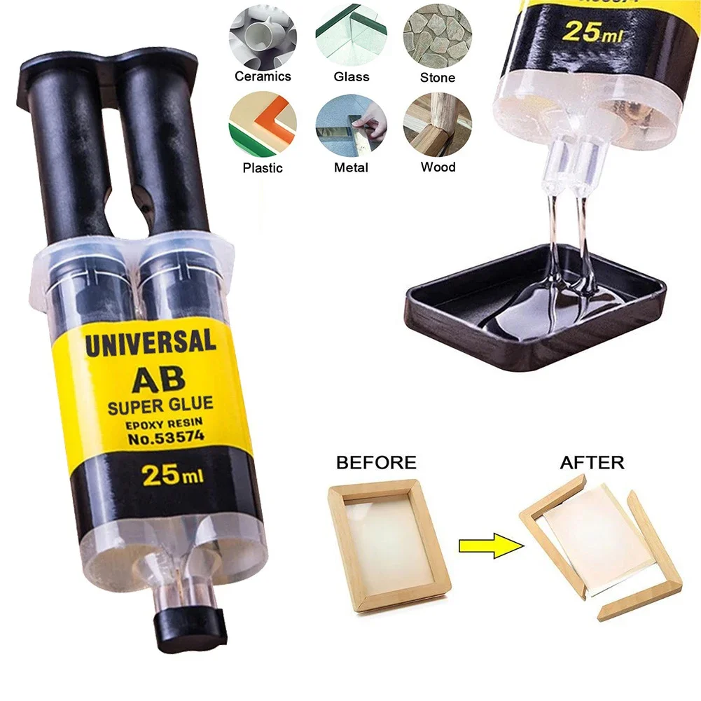 Plastic-Epoxy-Resin-AB-Glue-adesivo-forte-cola-l-quida-imperme-vel ...