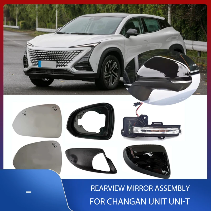 Side External Rearview Mirror Cover Assy Lens Glass Turn Signal Lamp ...
