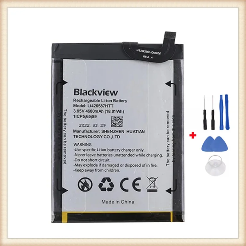New production date for Blackview A100 battery 4680mAh Zero cycle High ...
