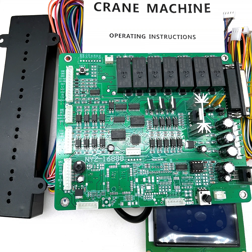Arcade DIY Crane Vending Machine Motherboard Mainboard English Claw ...