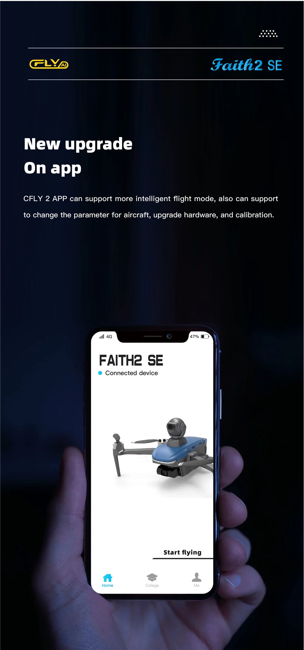 CFLY Faith2 SE Drone - 4K 3-Axis Gimbal FPV 5G Wifi GPS – RCDrone