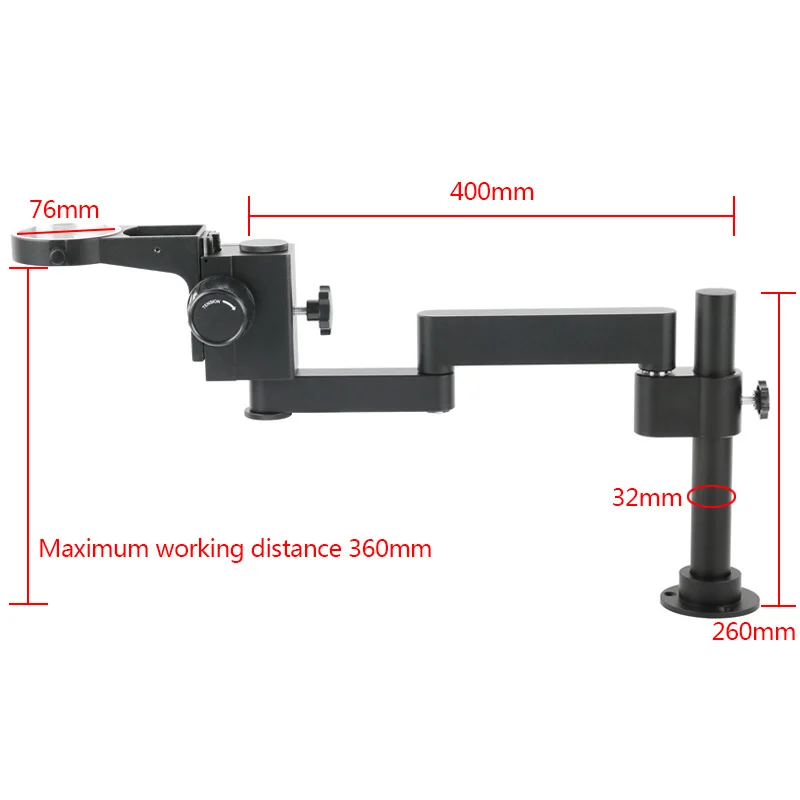 Adjustable-Rotary-Articulating-Folding-Arm-50mm-76mm-Holder-Desktop ...