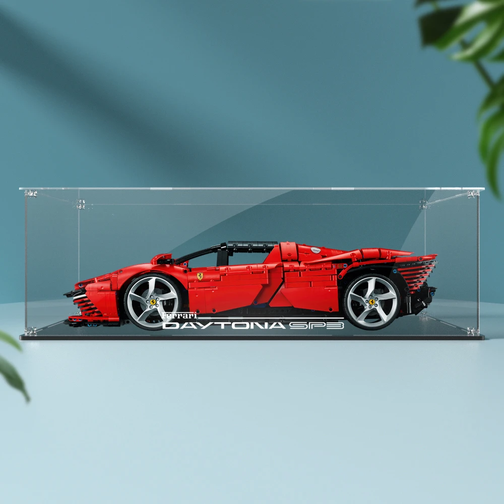 Acrylic Display Box For Lego 42143 Ferrari Sp3 Dustproof Clear Display ...