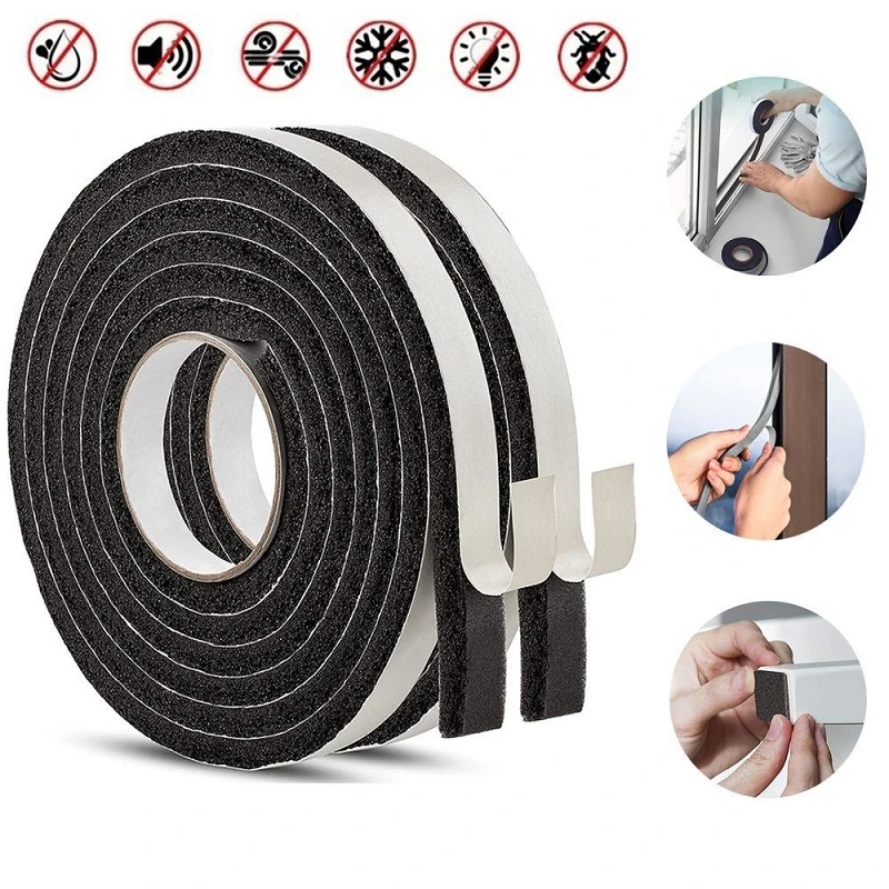 Joint d'étanchéité,Bandes auto-adhésives en mousse éponge pour fenêtres ...