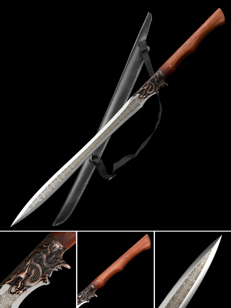 Handmade-Walking-Dead-Sword-T10-Steel-Blade-Real-Full-Tang-Sharp ...
