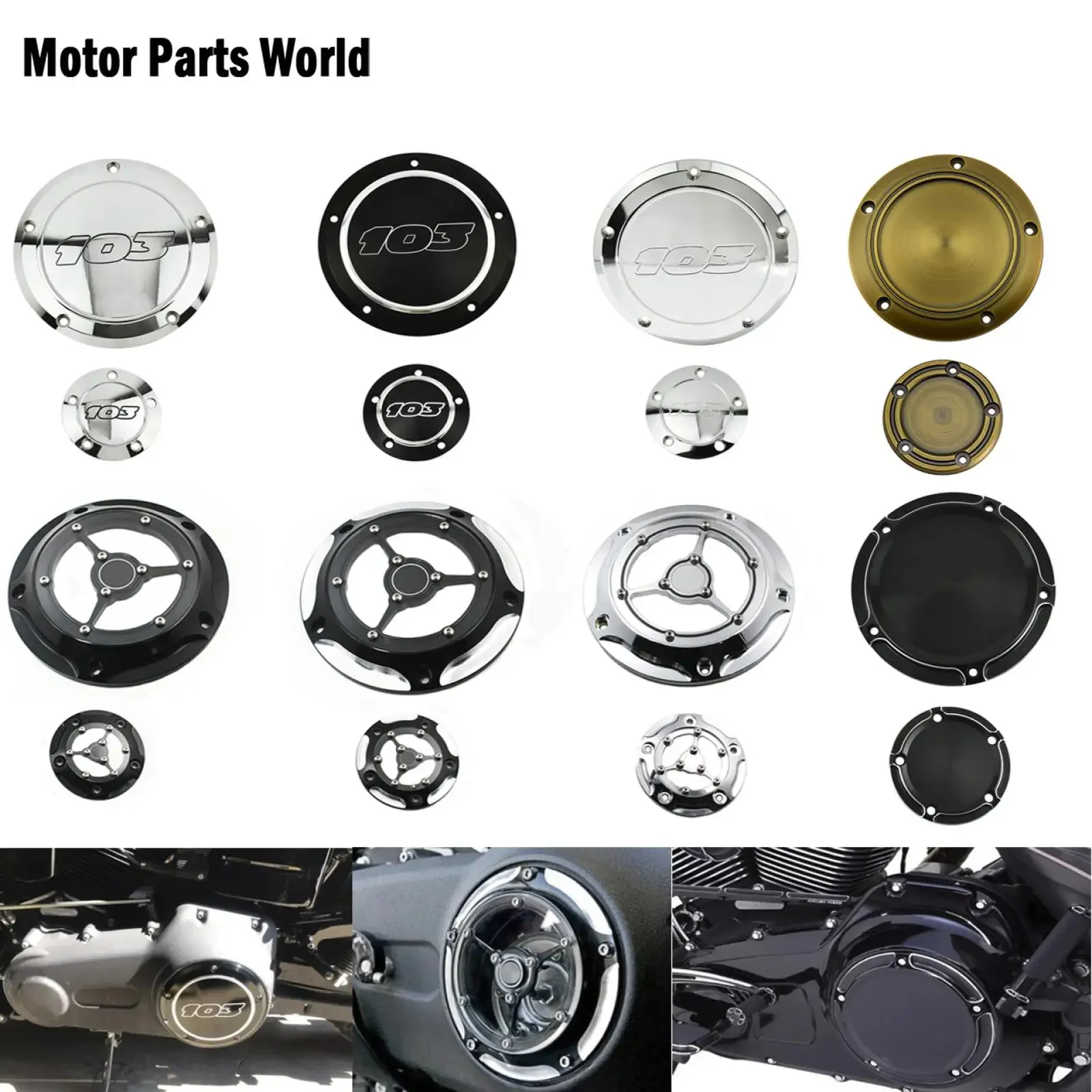 Motorcycle-5-Holes-Derby-Timing-Timer-Cover-CNC-Engine-Cover-For-Harley ...