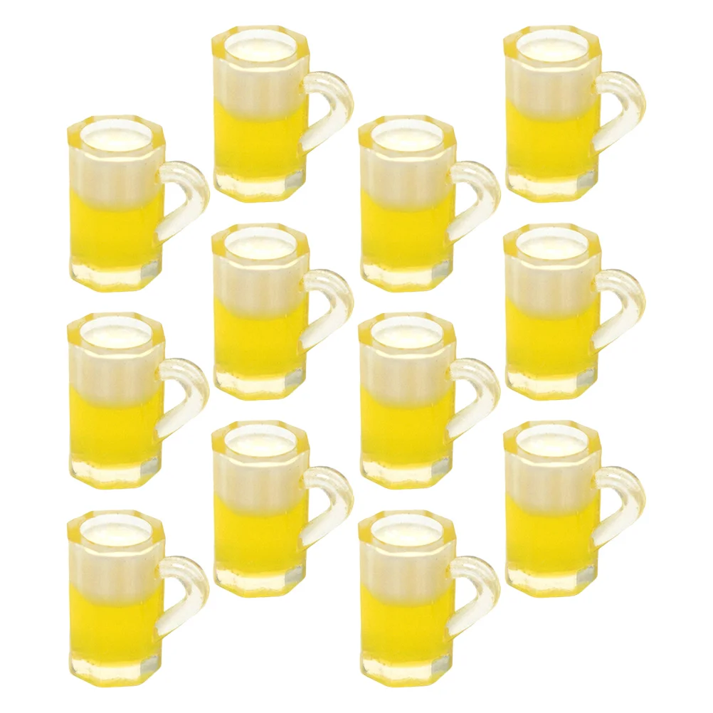20 Pcs Miniature Beer Mugs Realistic Mini Beer Cups Mini House ...