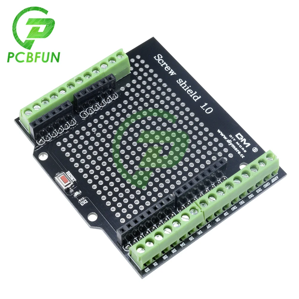 Proto Screw Shield Terminal Expansion Board Double Side PCB SMT Solder ...