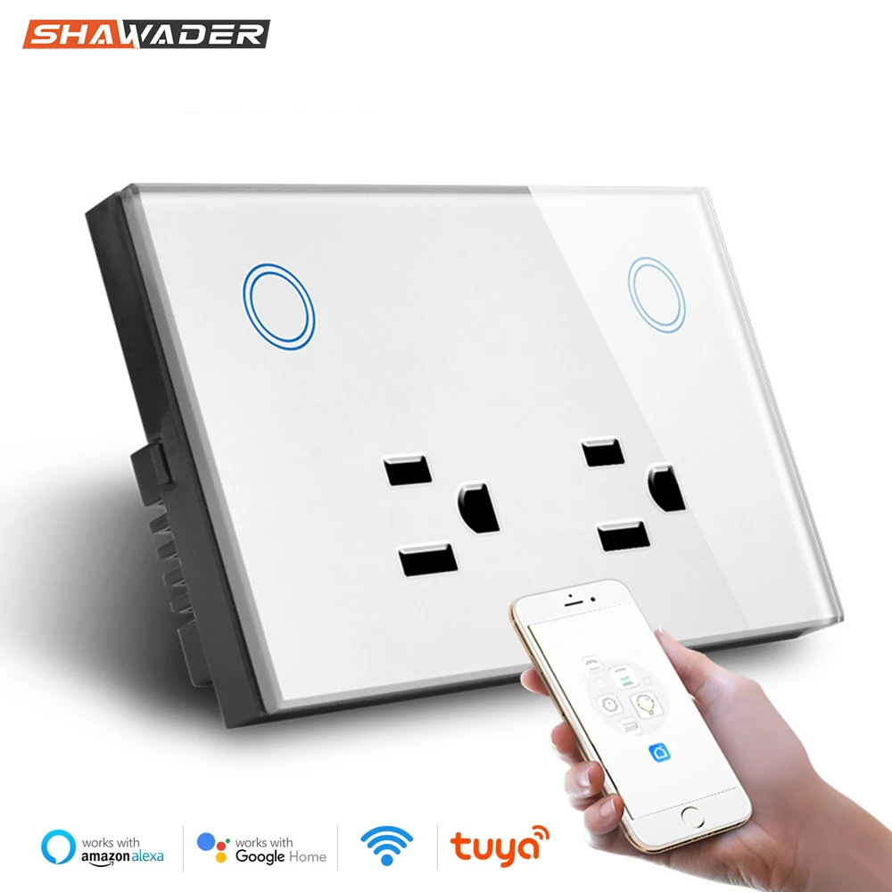 WIFI-Smart-Wall-Socket-US-Electrical-Plug-Outlet-10A-Power-Touch-Switch ...