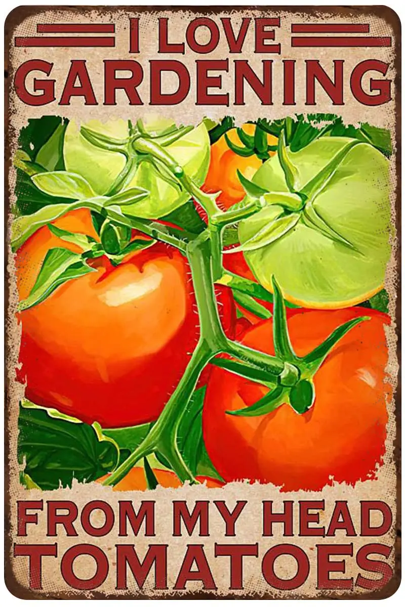 Rustic-Retro-Metal-Tin-Sign-Gardening-Poster-Tomatos-Garden-I-Love ...