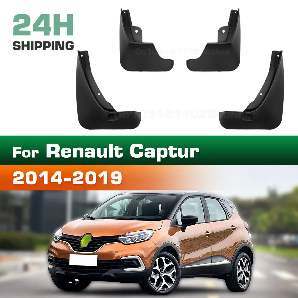 For Renault Captur 2014 2015 2016 2017 2018 2019 Fender Mudguard Mud ...