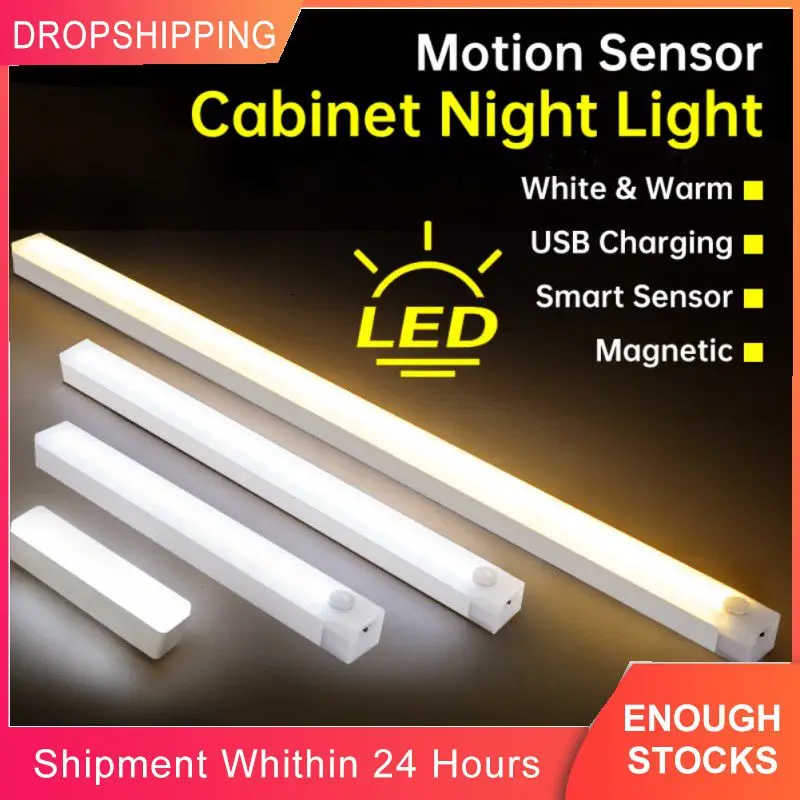Mini-Motion-Sensor-Light-Wireless-LED-Night-Lights-Portable-Under-Cabinet-Lighting-Battery ...