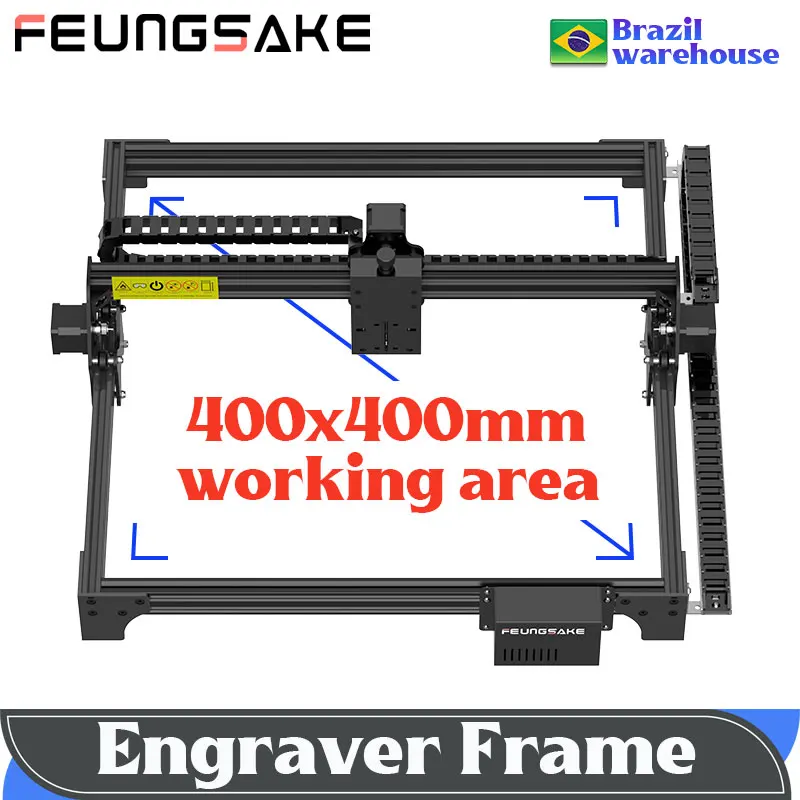 Cnc Laser Engraver Machine Frame Kit Only Cnc Router Cnc Cutting ...