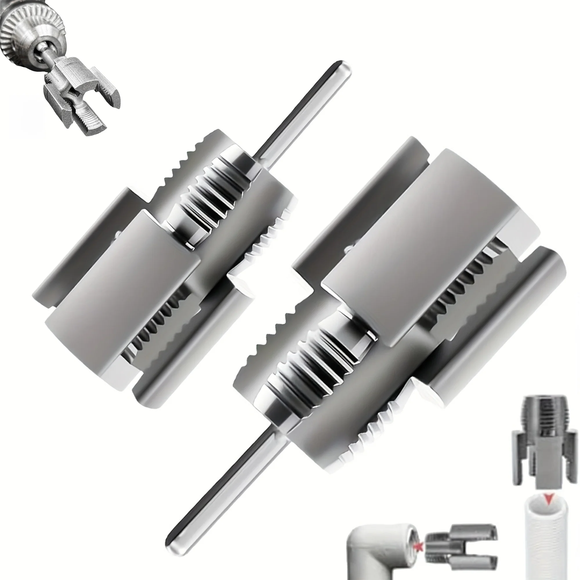 2-in-1 Integrated Pipe Thread Cutter – Multi-Functional Metal Tool for ...