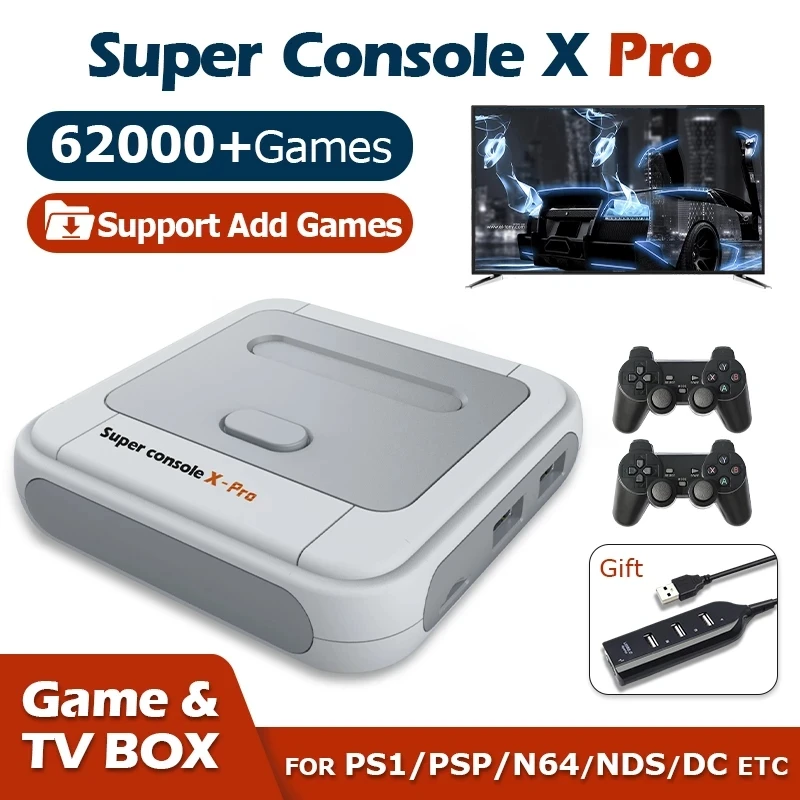 Consola-Super-Console-X-Pro-Retro-2022-Tv-Box-con-salida-Hd-Wifi ...