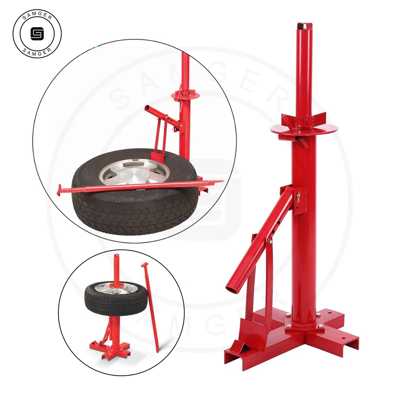 Samger Car Vacuum Tire Changer Simple Portable Tire Changing Machine ...