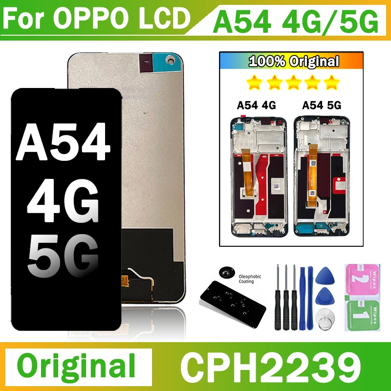 Original-A54-LCD-For-Oppo-A54-4G-CPH2239-LCD-Display-Screen-Touch-Panel ...