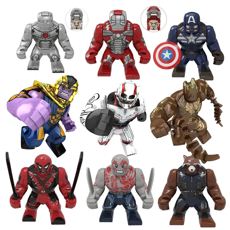 Marvel Mini Blocks Adult Boy Superhero Action Figure Annihilator Spider ...
