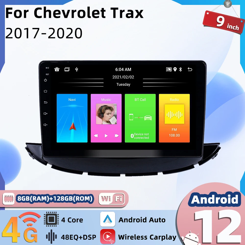 Android-Car-Stereo-Receiver-for-Chevrolet-Trax-2017-2020-2-Din-Car ...