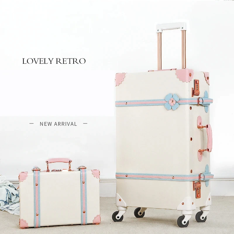 DEZENS New Fashion Women's Luggage Set with HandBag Travel suitcase ...
