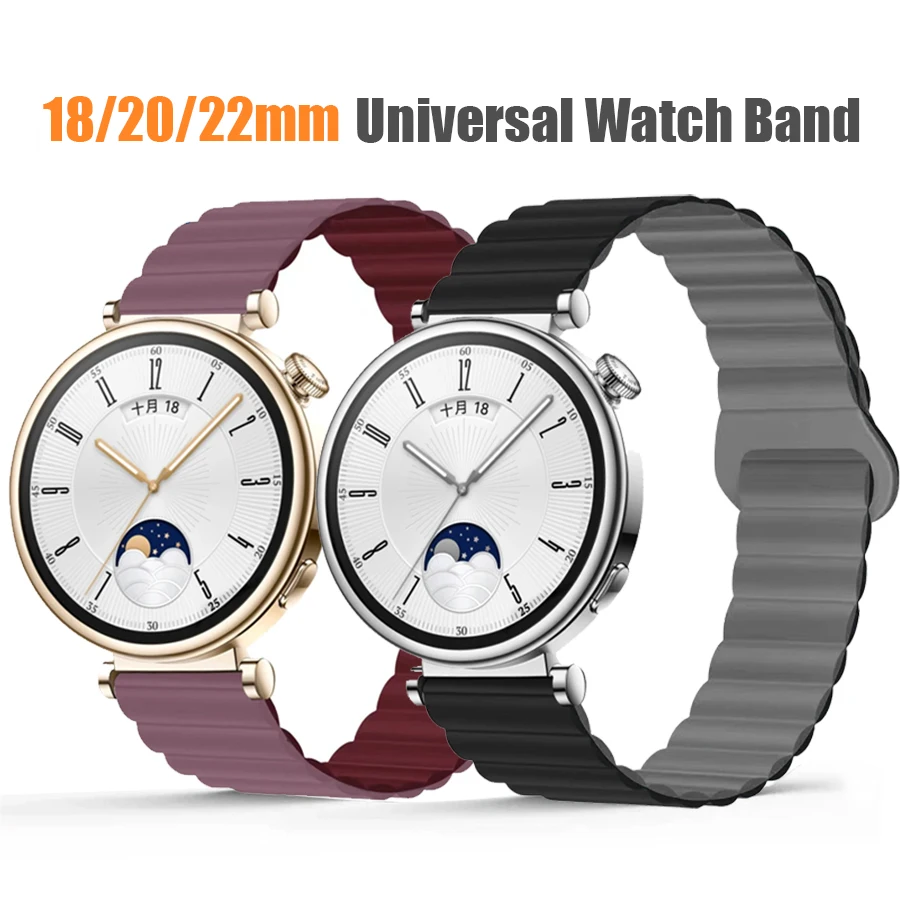 18mm-20mm-22mm-Magnetic-Loop-Strap-For-Huawei-Watch-41mm-Smart-Watch ...