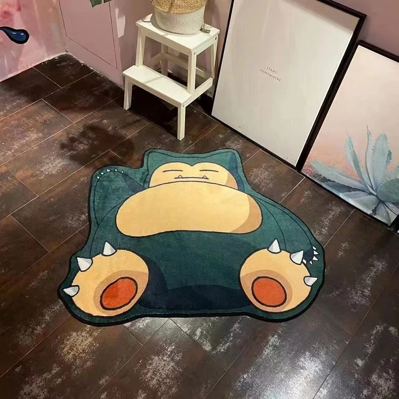 80cm-Pokemon-Pikachu-Snorlax-Faux-Cashmere-Mat-Bath-Mat-Non-Slip ...