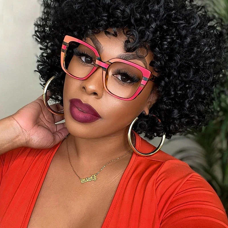 New-Rainbow-Color-Square-Frame-Anti-blue-light-Glasses-INS-package ...