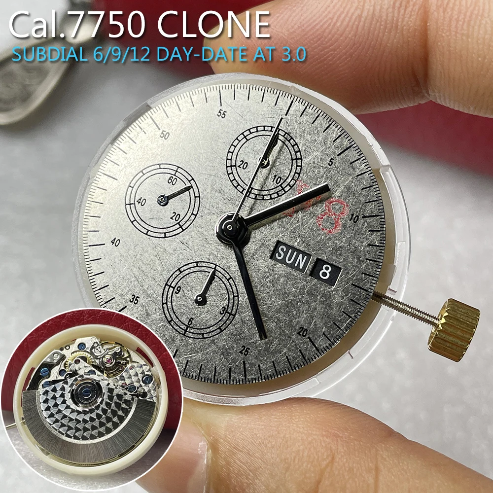Chronograph Mechanical Watch | Clone 7750 | Repair Tools Kits ...