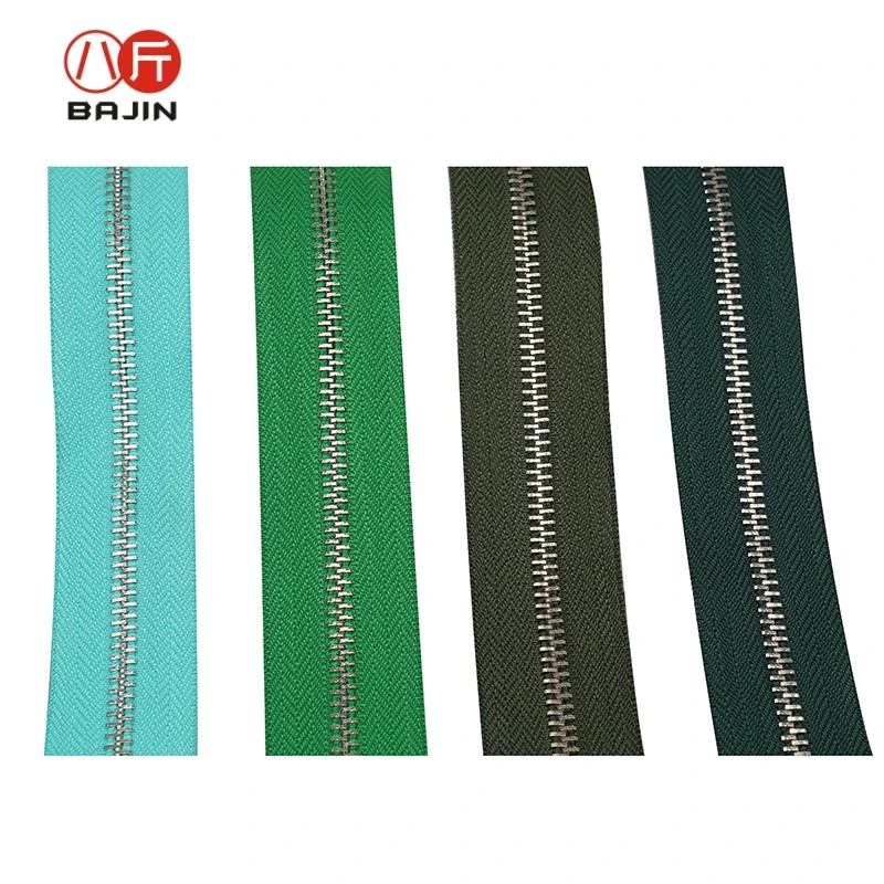 5-silver-copper-chain-teeth-zipper-single-open-end-black-dark-cyan-blue ...