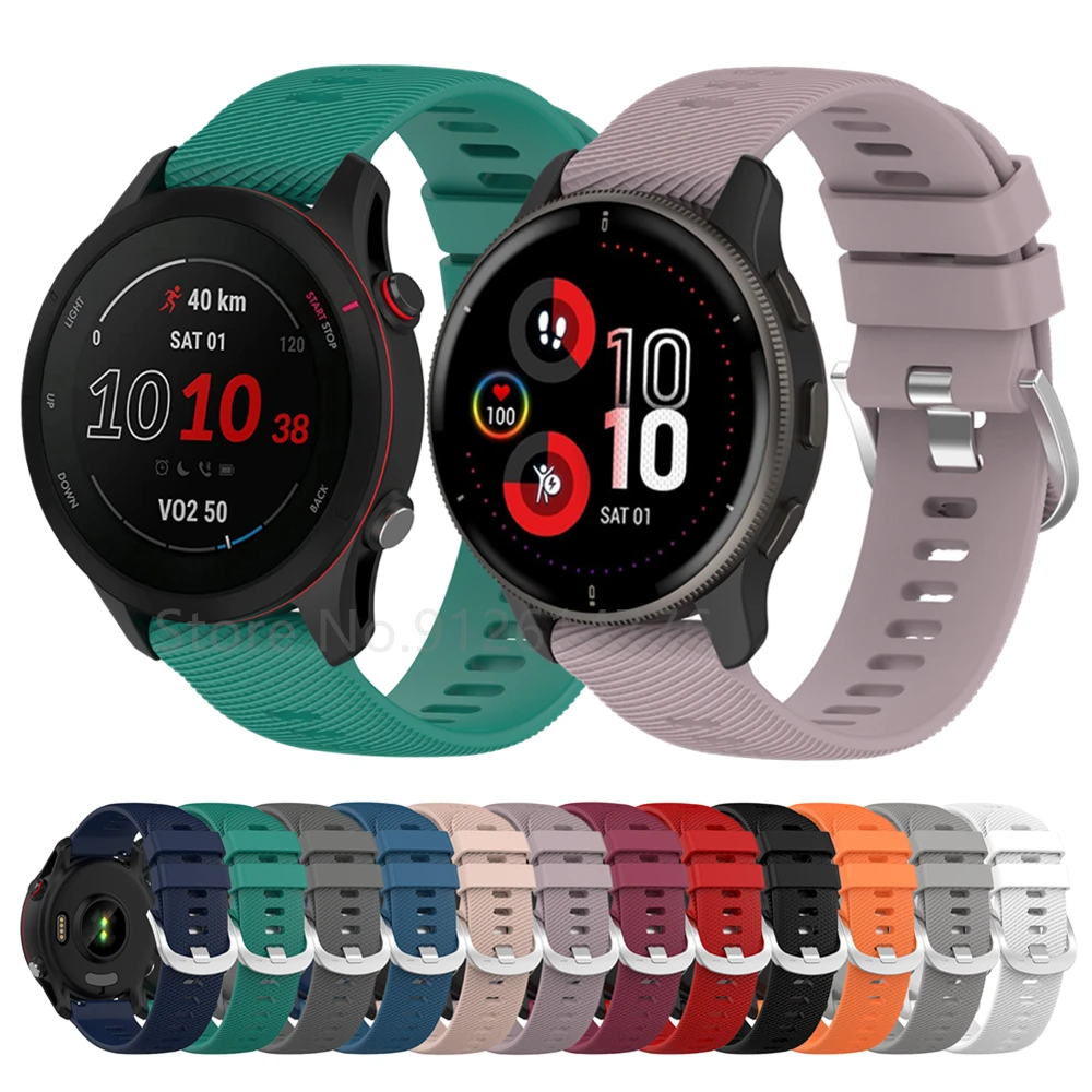Smart-Watch-Band-Strap-For-Garmin-Forerunner-255-255S-265S-265-245-Venu ...