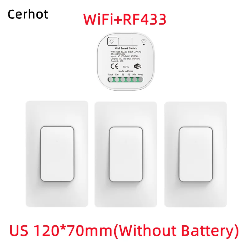 Tuya-Smart-Switch-Set-WiFi-Wireless-Remote-Controller-Timer-No-Battery ...