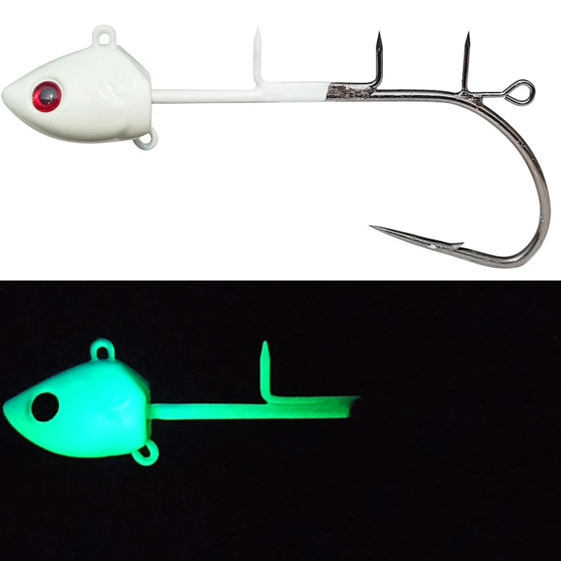 Luminous-Glowing-Sea-Jig-Hook-Trichiurus-Humela-Hairtail-Lure-Luminous ...