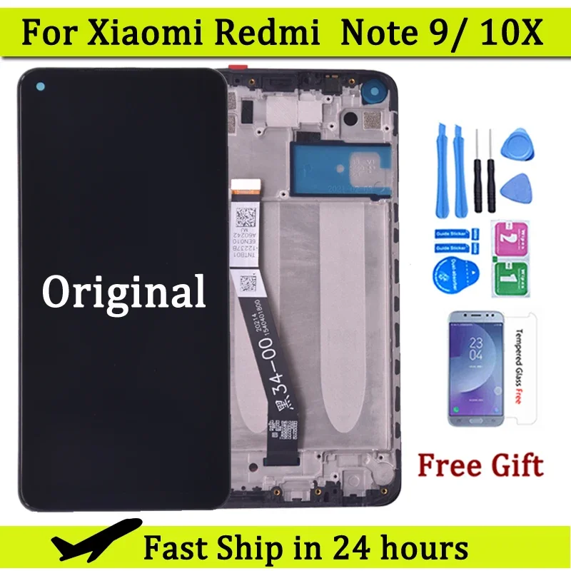 6-53-original-para-xiaomi-redmi-nota-9-display-lcd-m2003j15sc-tela-de ...
