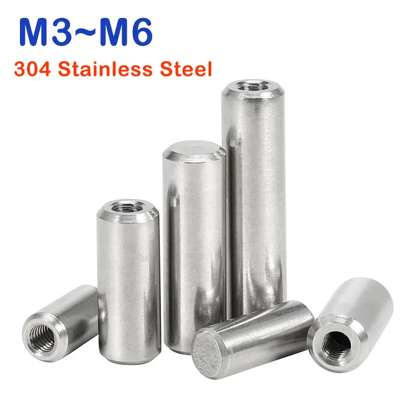 M3-M4-M5-M6-304-A2-Stainless-Steel-Internal-Thread-Cylindrical-Pin ...