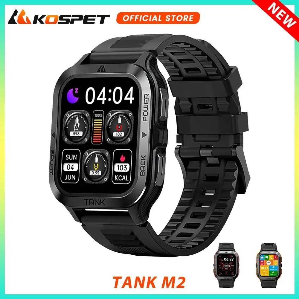 Original-KOSPET-TANK-M2-Ultra-Smart-Watch-Men-Military-Smartwatch-Women ...