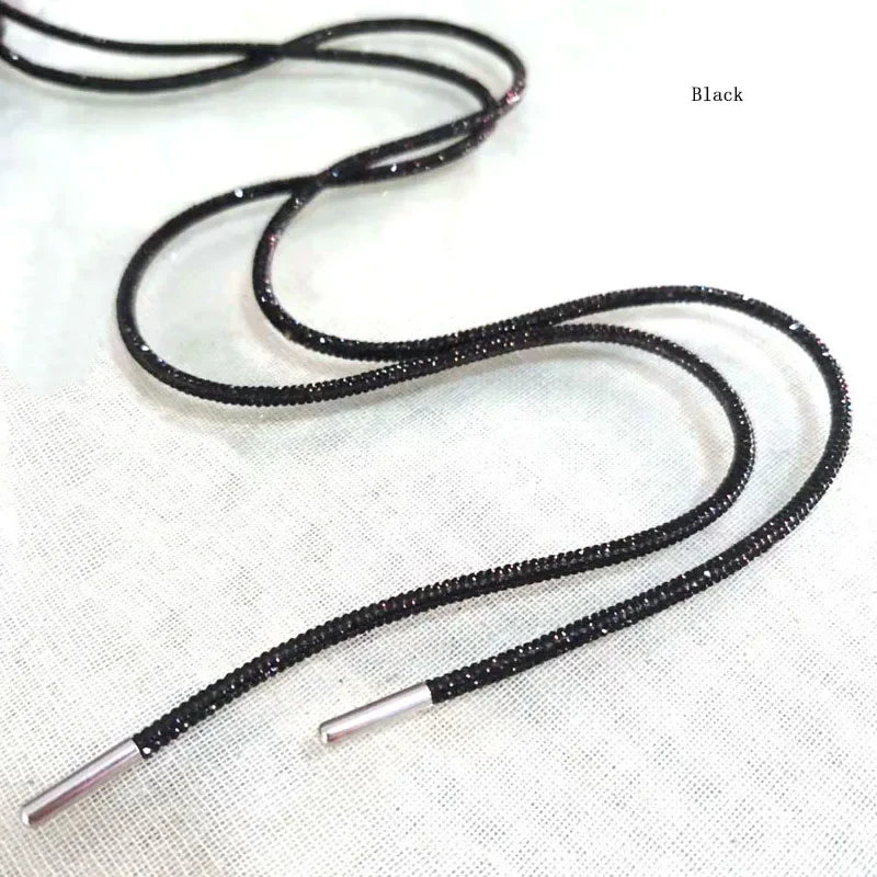 1Pcs Fashion Rhinestone Shoelaces Diamond Shoe Laces Sneakers Laces ...